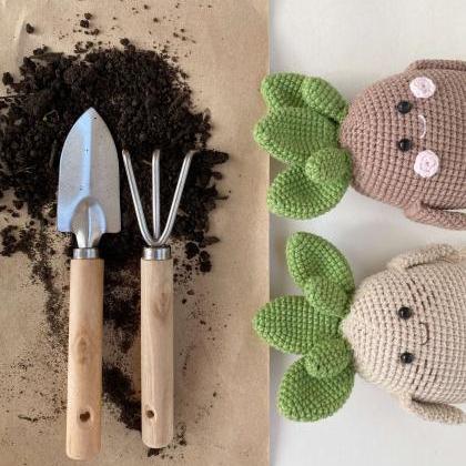 Pattern Crochet Baby Mandrake Root Kawaii Crochet Toy Pattern Amigurumi ...