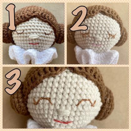 Set Of 4 Princess Leia Rattle And Teething Baby Green Alien Rattle And ...